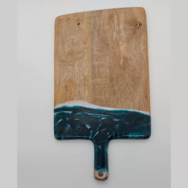 Ocean Sundown Epoxy Resin Platter - Best Home Decor in Dubai, UAE